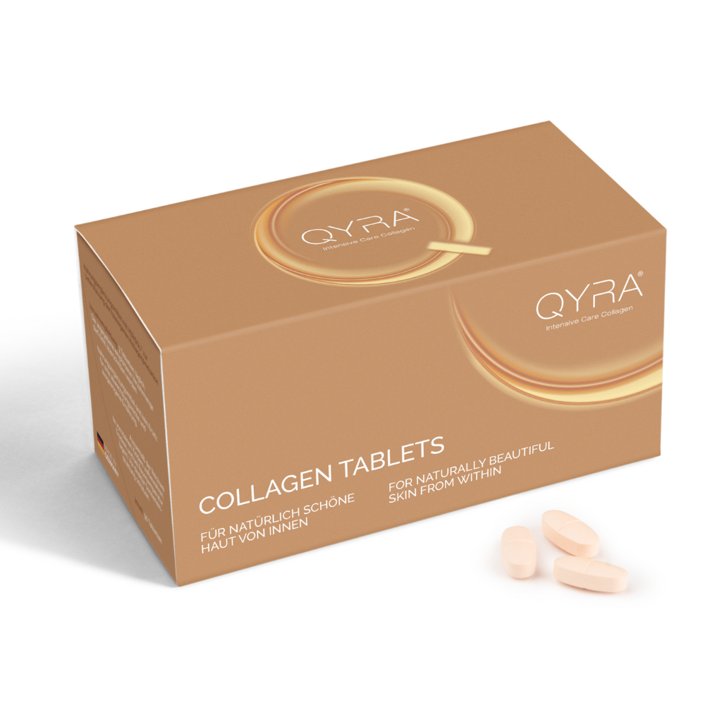 QYRA Kollagen Tabletten – Kompakt & hochdosiert mit VERISOL®